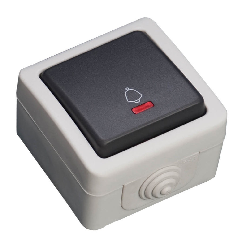 Waterproof push button 10A IP55 | Garsaco